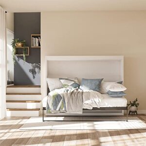 signature sleep full size daybed wall bed in ivory oak