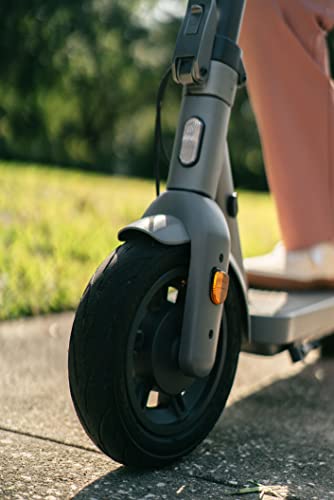 Blutron One S40 Electric Scooter, 700W Peak Power Motor, Impressive 25 Mile Range, 20 Mph, Dual Brakes & Suspension, 10'' Pneumatic Tires, Cruise Control, Foldable and Fast Charging Scooter