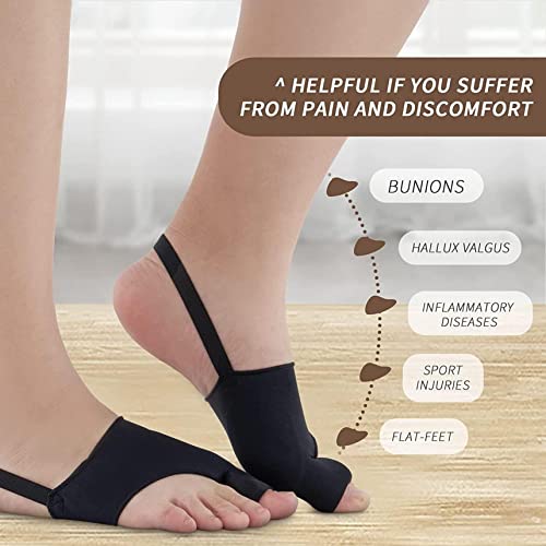 Havamoasa Bunion Corrector Orthopedic Bunion Splint Big Toe Separator Pain Relief Big Toe Straightener Pain Relief for Women & Men Day Night Support.