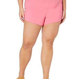 Amazon Essentials Women's Swim Short, Hot Pink, Medium