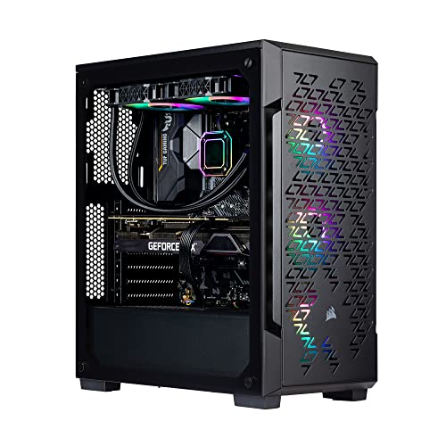 Velztorm Ferrux Gaming & Entertainment Desktop PC (AMD Ryzen 9-5900X 12-Core, GeForce RTX 3080, 128GB RAM, 8TB PCIe SSD, USB 3.2, HDMI, Display Port, Win 10 Pro)