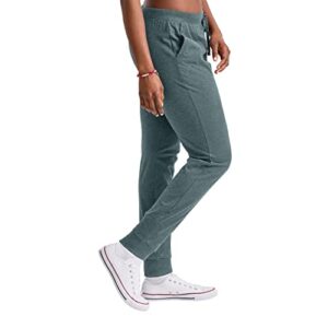 Hanes Originals Tri-Blend Joggers, Sweatpants with Pockets for Women, 29" Inseam, Cactus PE Heather, Medium