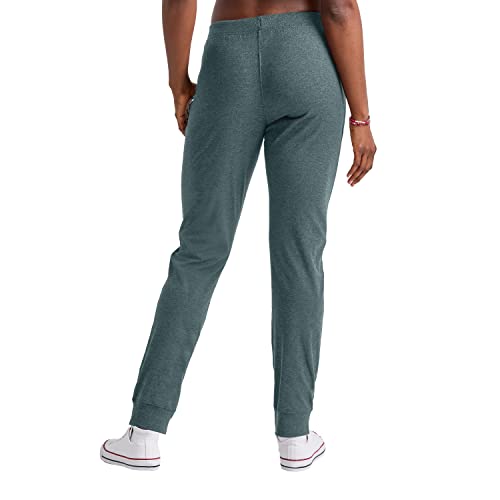 Hanes Originals Tri-Blend Joggers, Sweatpants with Pockets for Women, 29" Inseam, Cactus PE Heather, Medium