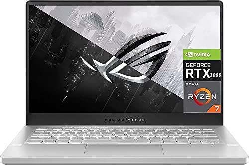 ASUS ROG Zephyrus Gaming Laptop 2022 Newest, 17.3 inch FHD 144Hz, AMD Ryzen 9 5800HS, 40GB RAM, 1TB SSD, NVIDIA GeForce RTX 3060, Backlit Keyboard, WiFi 6, Windows 11 Home, Bundle with JAWFOAL