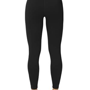 Women's V Cross Waist Yoga Leggings High Waisted Tummy Control Workout Running Pants Black