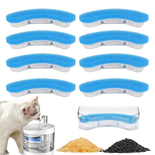 Cat Water Fountain Filters for WF050 & WF100 Cat Fountain, Pet Fountain Filters Replacement