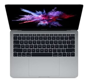 apple 2016 macbook pro with 2.4ghz intel core i7 (13 inch, 8gb ram, 512gb ssd) space gray (renewed)