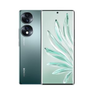 honor 70 dual-sim 256gb rom + 8gb ram factory unlocked gsm 5g smartphone | fne-nx9 | international version (emerald green)