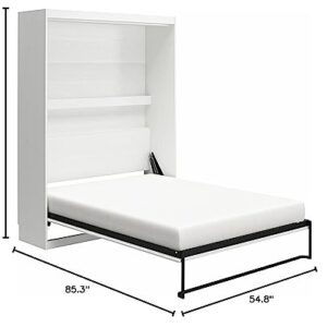 Novogratz Her Majesty Full Size Murphy Bed, White