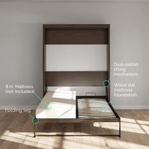 Novogratz Her Majesty Full Size Murphy Bed, White