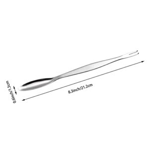 IMEEA Seafood Forks Picks Crab Leg Forks/Picks SUS304 Stainless Steel Seafood Tools for Lobster, 8.3-Inch