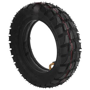 gueiddi scooter tire and inner tube, 10in thickened rubber anti‑skid electric scooter tire with inner tube inflatable rubber tyre replacement 255x80 electric car scooter