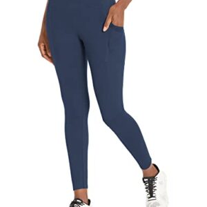 Danskin Women's Pacesetter 7/8 Legging, Neo Navy, Medium