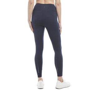 Danskin Women's Pacesetter 7/8 Legging, Neo Navy, Medium