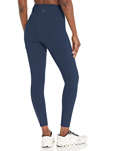 Danskin Women's Pacesetter 7/8 Legging, Neo Navy, Medium