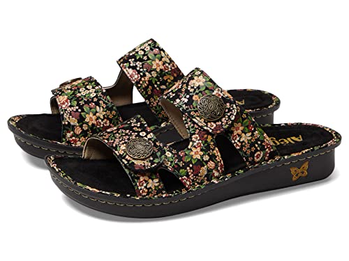 Alegria Women's Violette Earthy Bloom Slide Sandal 8-8.5 M US