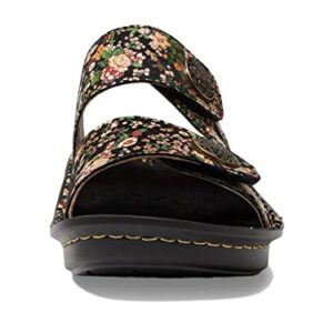 Alegria Women's Violette Earthy Bloom Slide Sandal 8-8.5 M US