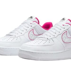 Nike Women's Air Force 1 Low '07 Size 6.5 US- DV3809 100 Dragonfruit White/White-pink Prime