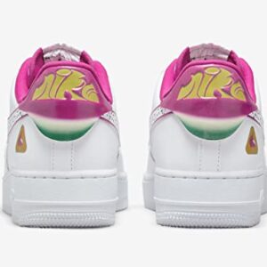 Nike Women's Air Force 1 Low '07 Size 6.5 US- DV3809 100 Dragonfruit White/White-pink Prime