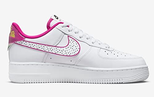 Nike Women's Air Force 1 Low '07 Size 6.5 US- DV3809 100 Dragonfruit White/White-pink Prime