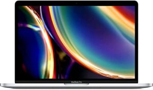 2020 apple macbook pro with 2.3 ghz intel core i7 (13 inch, 32gb ram, 512gb ssd) silver (renewed)