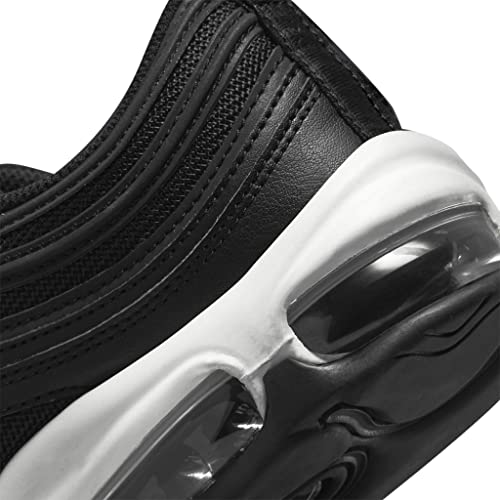 Nike Women's Air Max 97, Black/Black/White, Size 9