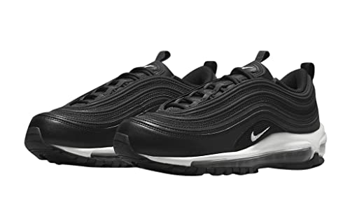 Nike Women's Air Max 97, Black/Black/White, Size 9