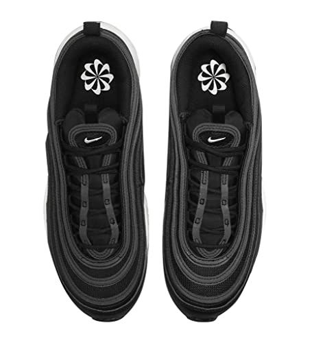 Nike Women's Air Max 97, Black/Black/White, Size 9