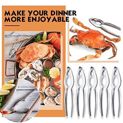 30 Pack Nut Crackers Tool Bulk Crab Crackers and Tools Heavy Duty Crab Leg Claw Crackers Opener Tool for Nuts Shellfish Seafood Home Restaurant Kitchen Crumbled Tools