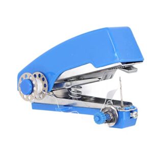 handheld sewing machine, portable mini handheld stitching machine, household feeding sewer machine for diy clothing, silk, hem, curtain, fabric