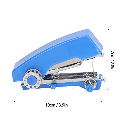 Handheld Sewing Machine, Portable Mini Handheld Stitching Machine, Household Feeding Sewer Machine for DIY Clothing, Silk, Hem, Curtain, Fabric