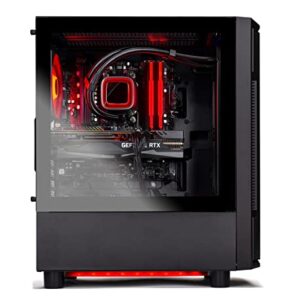 Skytech Gaming Skytech Shadow Gaming PC Desktop – AMD Ryzen 5 7600X 4.7 GHz, RTX 3060 Ti, 1TB NVME SSD, 32G DDR5 RGB, 600W Gold PSU, 240mm AIO, AC Wi-Fi, Windows 11 Home 64-bit