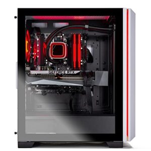 Skytech Gaming Skytech Chronos Gaming PC Desktop – AMD Ryzen 7 7700X 4.5 GHz, RTX 3070 Ti, 1TB NVME SSD, 32G DDR5 RGB, 750W Gold PSU, 360mm AIO, AC Wi-Fi, Windows 11 Home 64-bit