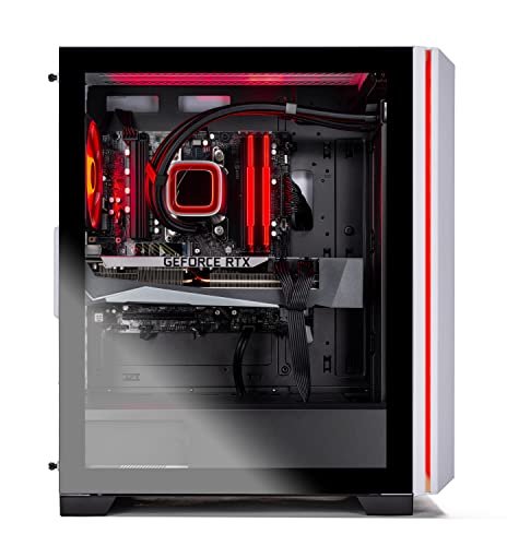 Skytech Gaming Skytech Chronos Gaming PC Desktop – AMD Ryzen 7 7700X 4.5 GHz, RTX 3070 Ti, 1TB NVME SSD, 32G DDR5 RGB, 750W Gold PSU, 360mm AIO, AC Wi-Fi, Windows 11 Home 64-bit