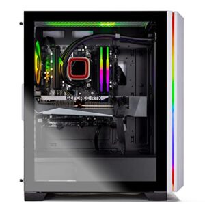 Skytech Gaming Skytech Chronos Gaming PC Desktop – AMD Ryzen 7 7700X 4.5 GHz, RTX 3070 Ti, 1TB NVME SSD, 32G DDR5 RGB, 750W Gold PSU, 360mm AIO, AC Wi-Fi, Windows 11 Home 64-bit