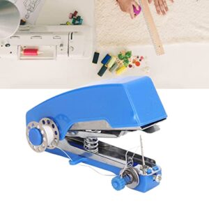 Mini Portable Sewing Machine, Multifunction Handheld Stitching Machine Portable Mini Sewing Tool Simple Operation Handheld Sewing Device Suitable for Beginners