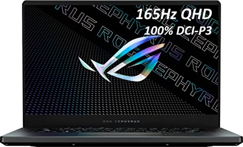 ASUS - ROG Zephyrus 15.6" QHD Gaming Laptop - AMD Ryzen 9 - 16GB Memory - NVIDIA GeForce RTX 3070 - 1TB SSD - Eclipse Grey - Eclipse Grey (Renewed)