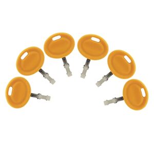 gradora 6PCS Ignition Keys Replacement for Lawn Mower Cub Cadet MTD Troy Bilt Ridding Mower Craftsman 925-2054A 925-1745A 925-1744A 625-05000 625-05002 725-1745 725-2054