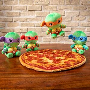 Club Mocchi Mocchi- Teenage Mutant Ninja Turtles Plush — TMNT Michelangelo — Collectible Squishy Turtle Plushies — 6 Inch