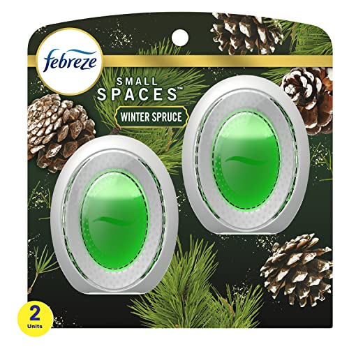 Febreze Small Spaces Air Freshener Limited Edition Scents (Winter Spruce, 2 Pack)