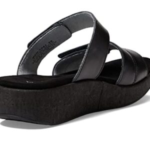 Alegria Women's Mena Black Platform Wedge Sandal 9 M US