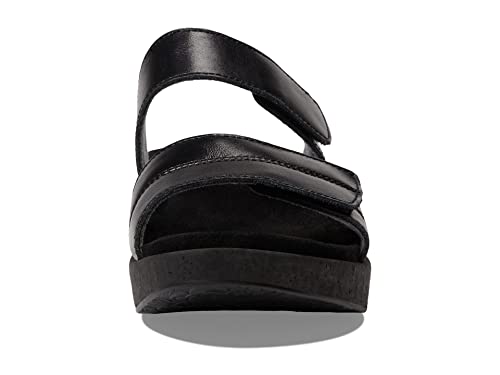 Alegria Women's Mena Black Platform Wedge Sandal 9 M US