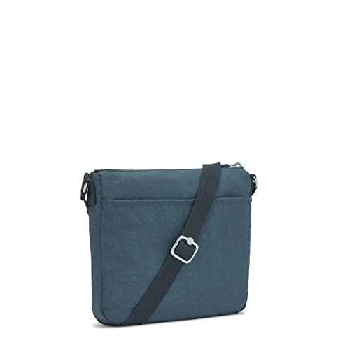 Kipling Women's Sebastian Crossbody, Super Light, Durable Messenger, Shoulder Bag, Nocturnal Grey