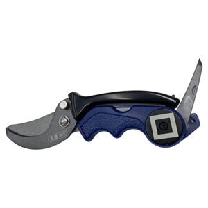 Hapyson YQ-880-B Tsumoto Type Measuring Multi Scissors, Blue