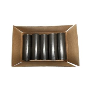 Top Knot Bags 45 Gallon Garbage Trash Bag 40X46" 1.2 Mil Black 100 Count Can Liner Bulk 40 Gallon 41 Gallon 42 Gallon 43 Gallon 44 Gallon Made in USA