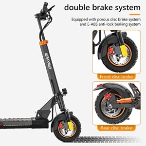 800W Scooter Electric for Adults, Foldable Electric Scooter Adults Escooter Motorized Kick Scooter with Detachable Seat, 10" Tire Off Road E Scooters, 28mph Top Speed, 22 Miles Long Range