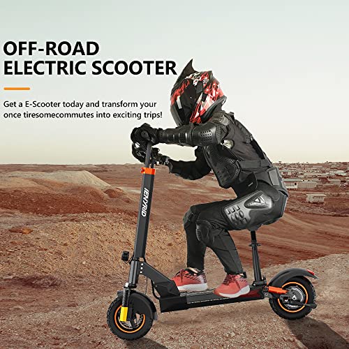 800W Scooter Electric for Adults, Foldable Electric Scooter Adults Escooter Motorized Kick Scooter with Detachable Seat, 10" Tire Off Road E Scooters, 28mph Top Speed, 22 Miles Long Range