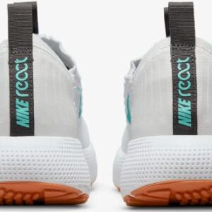 Nike WMNS React Escape Run Flyknit, Road Running Shoes (DC4269-004) White, Size: 7