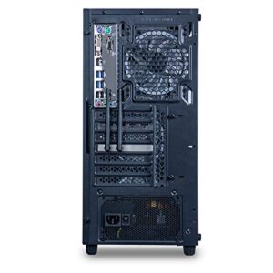 MXZ Gaming PC Desktop Computer, AMD Ryzen 5 4500, GTX1660S 6GB,16GB DDR4, NVME 500G SSD, 6RGB Fans, Win 11 Pro Ready, Gamer Desktop Computer(R5 4500| GTX1660S)