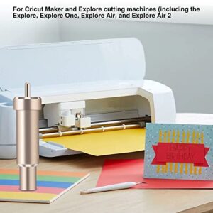 Premium Fine Point Cut Blades, Explore Deep Point Blades and Housing Compatible with Cricut Maker Cricut Explore One Explore Air and Explore Air 2 Cutting Machines